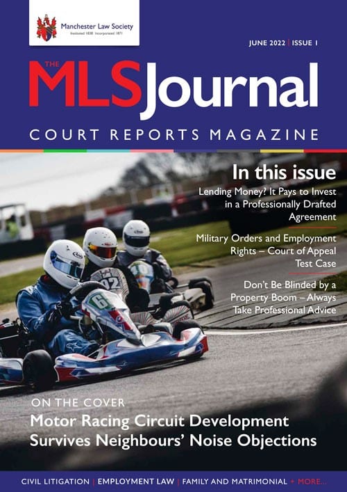 MLS Court Report Journal - Manchester Law Society